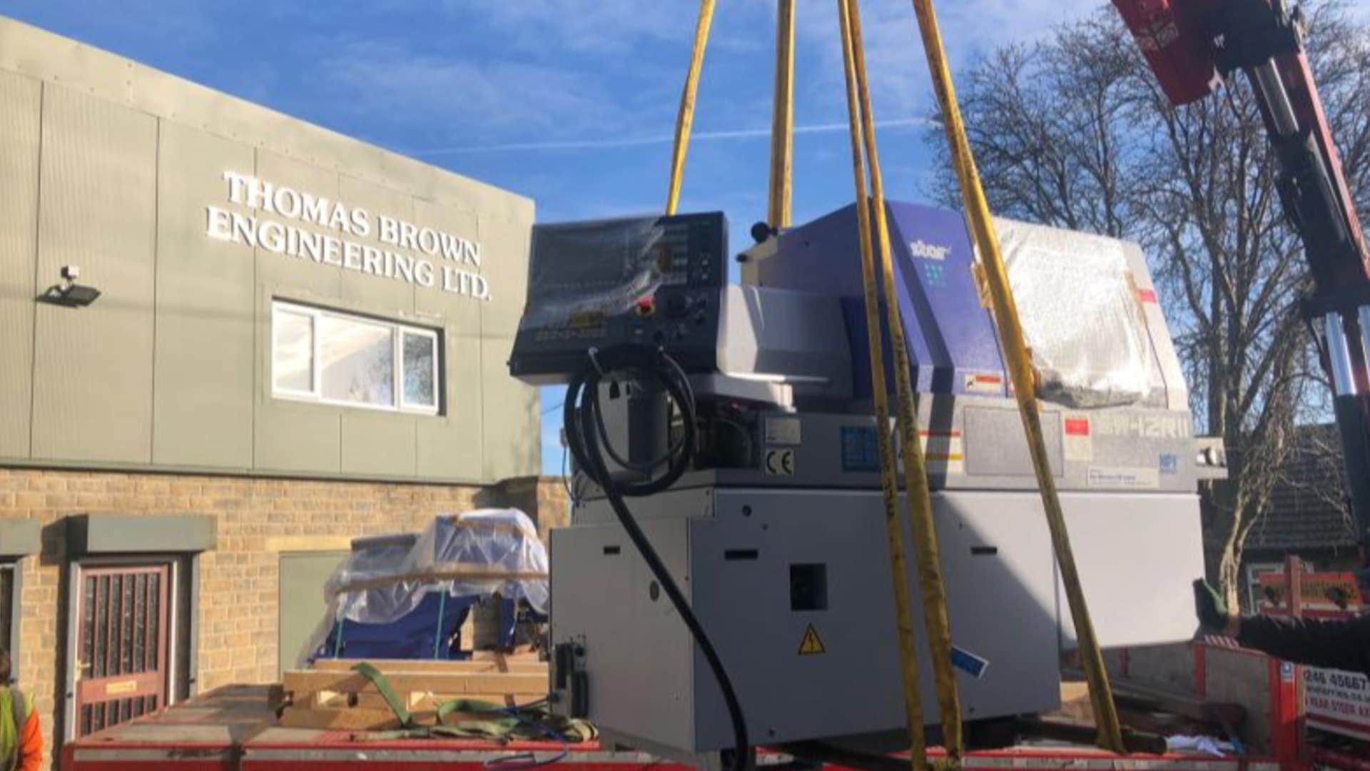 Investment in our sliding head lathe capacity - Thomas Brown Engineering